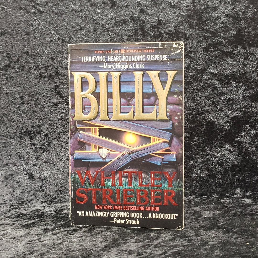 Billy by Whitley Strieber 1991 Vintage Horror Paperback - Etsy