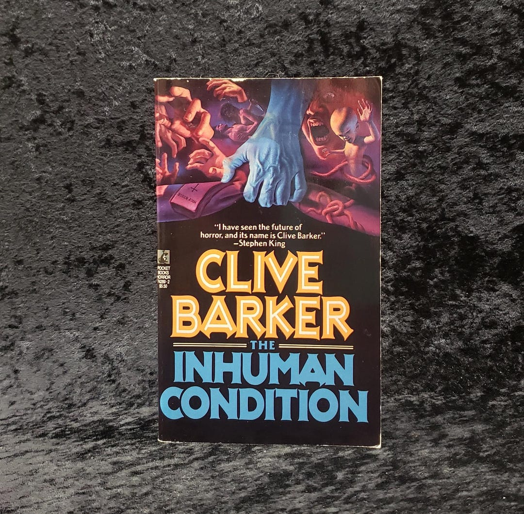 The Inhuman Condition by Clive Barker 1987 Vintage Horror Anthology ...