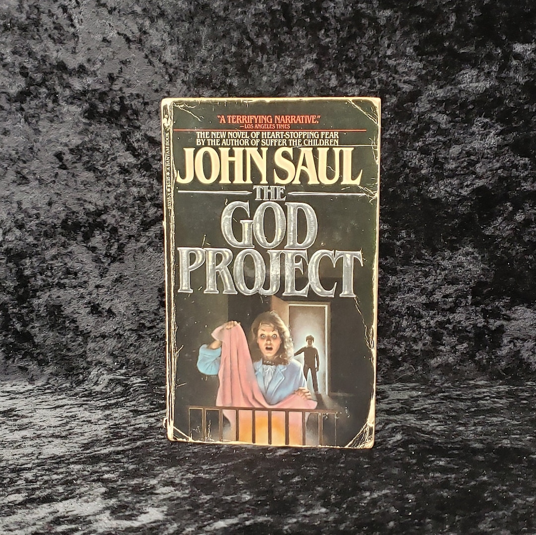 The God Project by John Saul 1983 Vintage Horror Paperback - Etsy