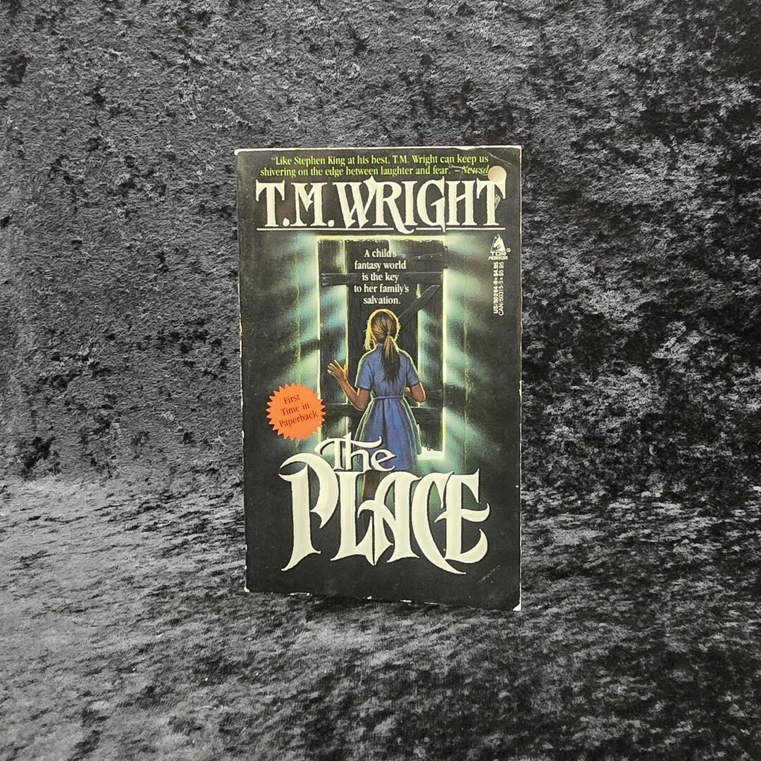 The Place by T.M. Wright - 1990 Vintage Horror Paperback Book - Etsy