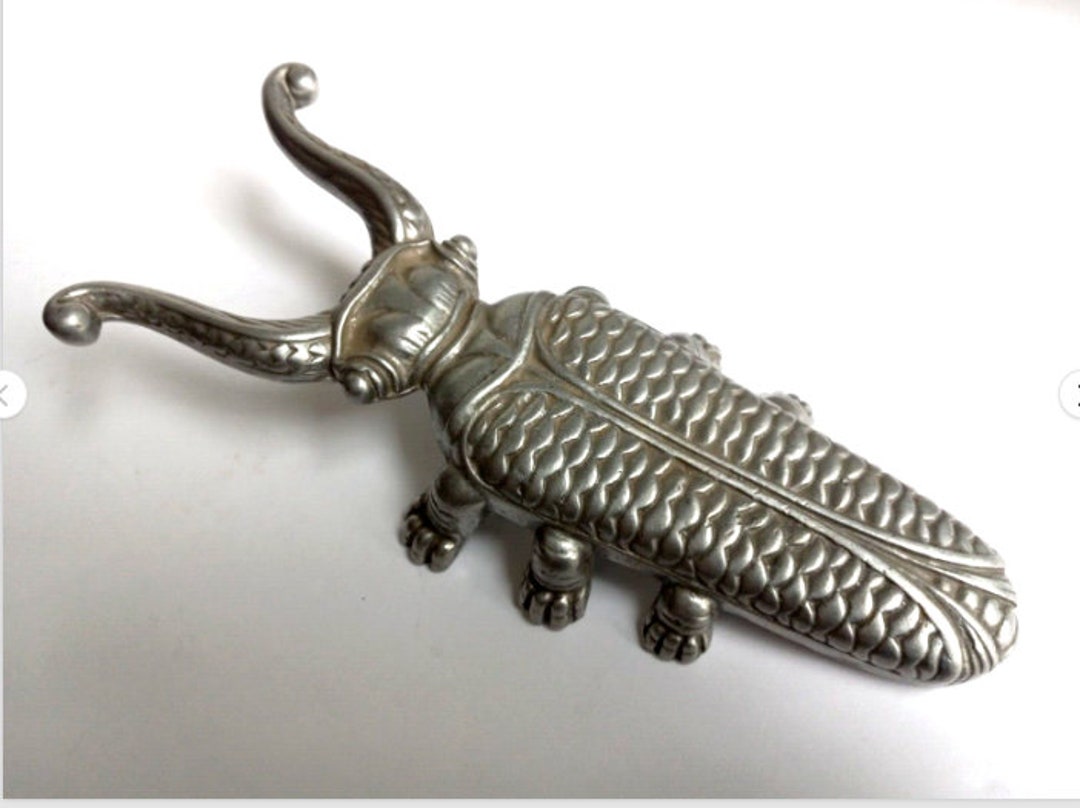 Vintage Cast Aluminium Boot Jack Nifty Newt Big Beetle Bug Victorian - Etsy