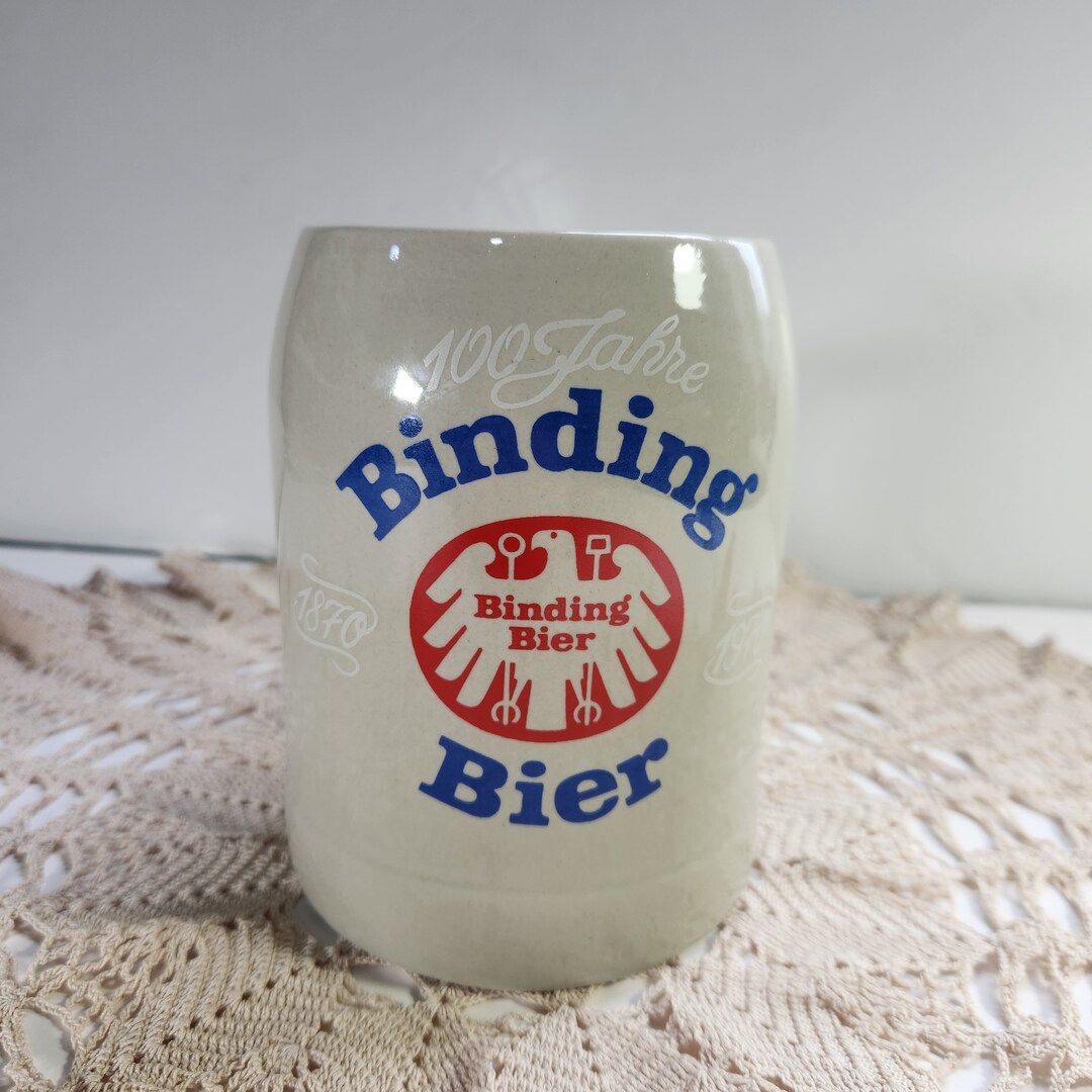 Binding Beer German Beer Stein Mug 100 Year Anniversary Stoneware - Etsy