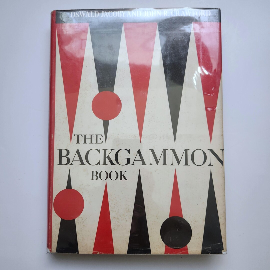 The Backgammon Book Oswald Jacoby John Crawford 1974 Hardcover Dust ...