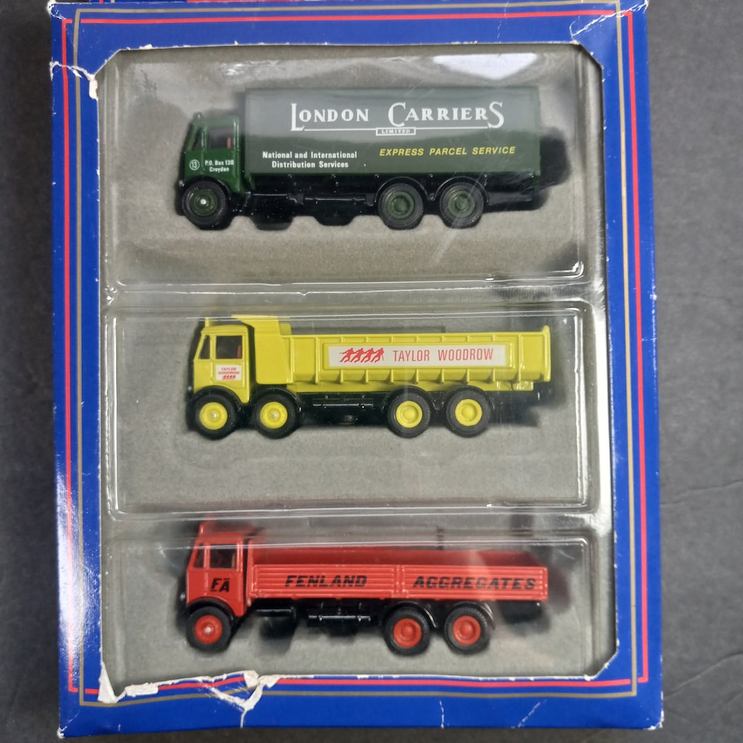 British Work Lorries Die Cast Trucks Exclusive First Editions Set of 3 ...