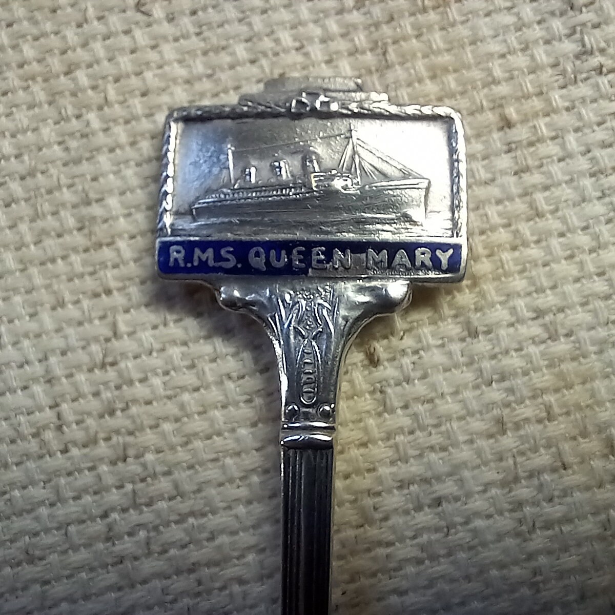 Vintage RMS Queen Mary Silver Plate Spoon 1940s 1950s EPNS - Etsy