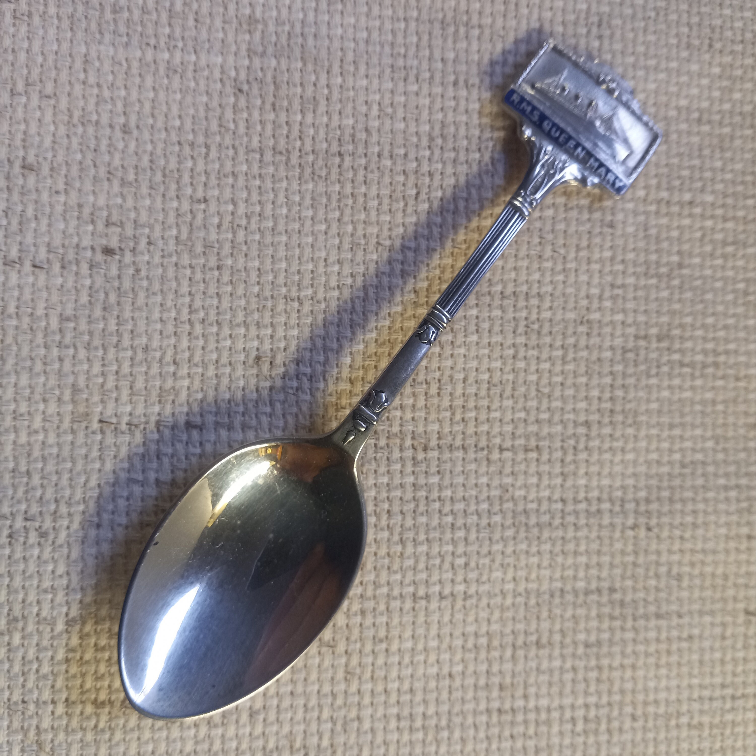Vintage RMS Queen Mary Silver Plate Spoon 1940s 1950s EPNS - Etsy