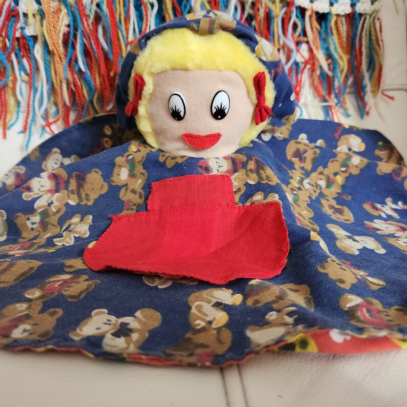 Vintage Goldilocks and the 3 Bears Plush Flip Doll Topsy Turvy Reinhart ...