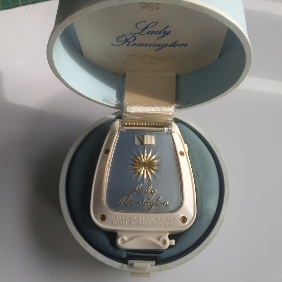 Lady Remington Vintage 1960s Electric Razor Complete Fully Functioning ...