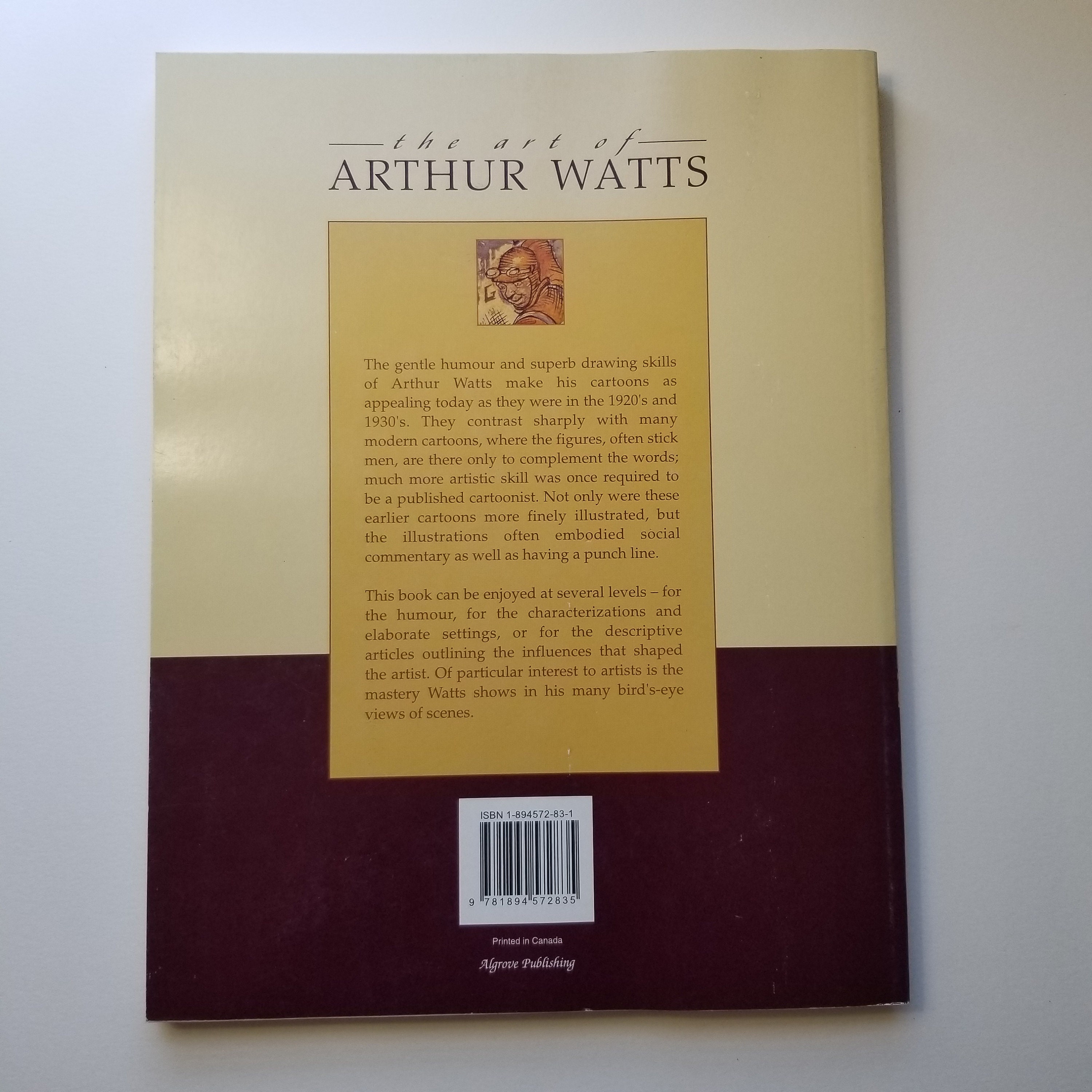 The Art of Arthur Watts Book Edited by Simon Watts 2003 Vintage Algrove ...