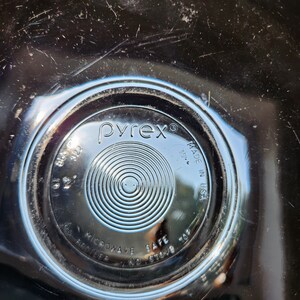 Pyrex Bowl Blue Tint 1 Quart Tempered Glass Bowl Dish 950 Ml Microwave ...