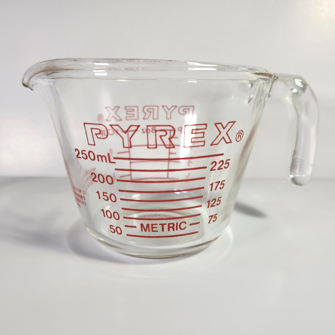 Vintage Pyrex 1 Cup Measuring Cup Corning 508 Made in USA #21 on the ...