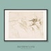 Vintage Drawing | Woman Resting Sketch | PRINTABLE 18 - Etsy