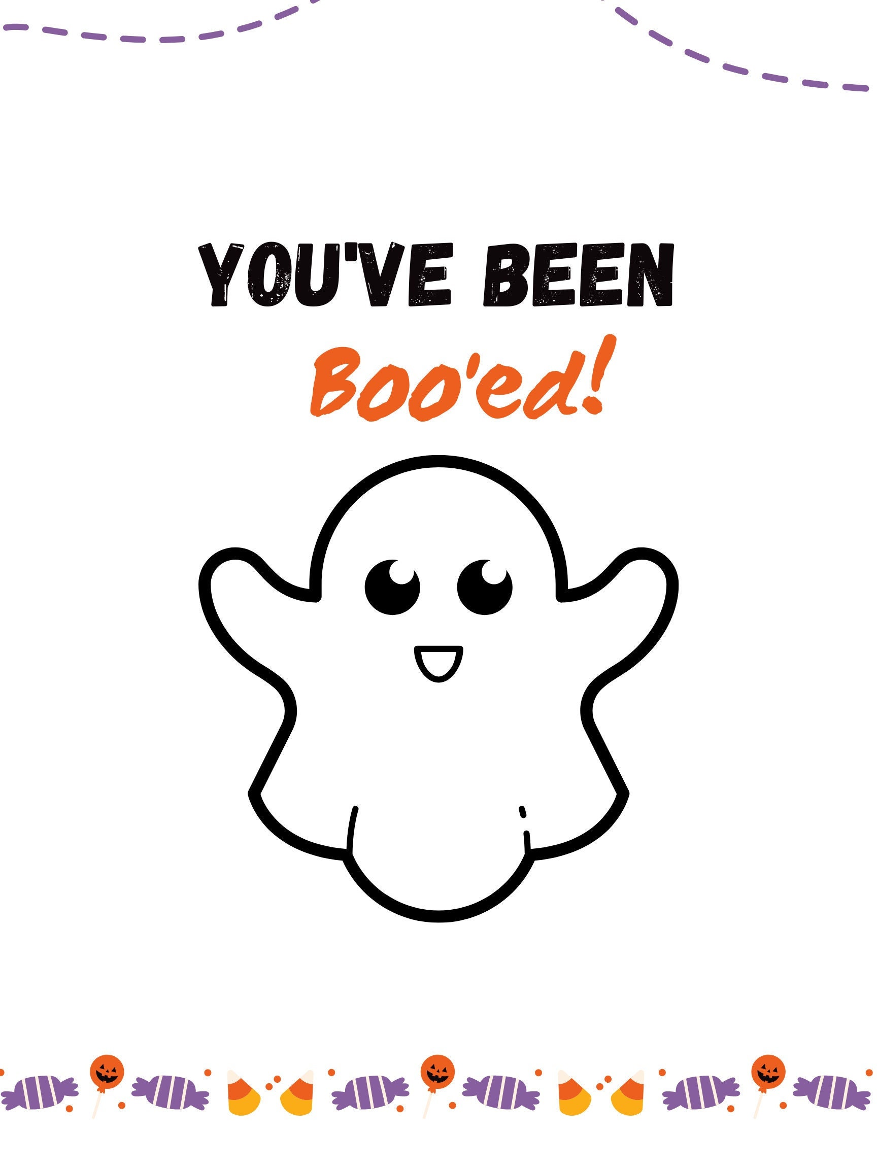 You’ve Been Boo’ed, I’ve Been Boo’ed Instant Printable Download for ...