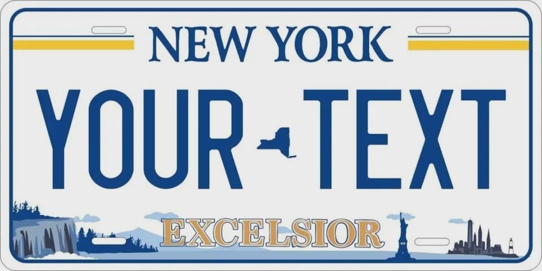 New York 2020 License Plate Personalized Custom Car Auto Bike ...
