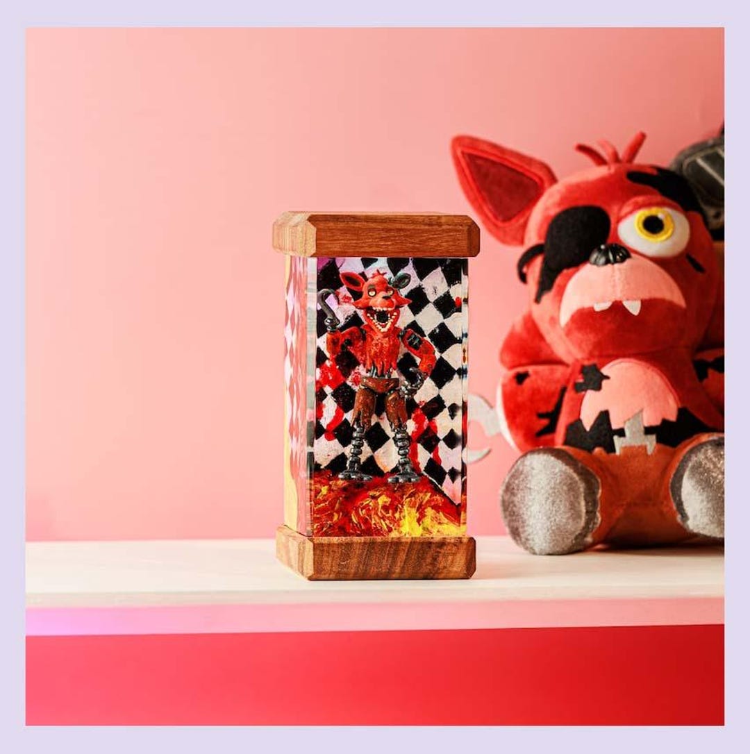 FOXY Resin Lamp, Mystery Epoxy Resin Lamp, Custom Resin Night Light ...