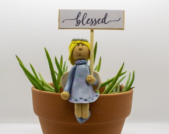 Flower Pot People - Etsy