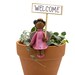 Angel Potsitter Flower Pot Sitter Plant Pot Sitter Flower - Etsy