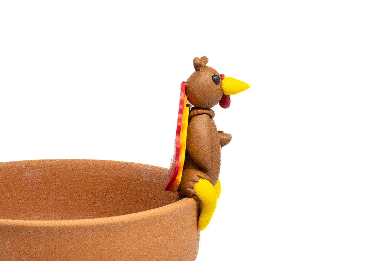 Turkey Pot Sitter, Plant Lover Gift, Turkey Pot Hugger, Flower Pot ...