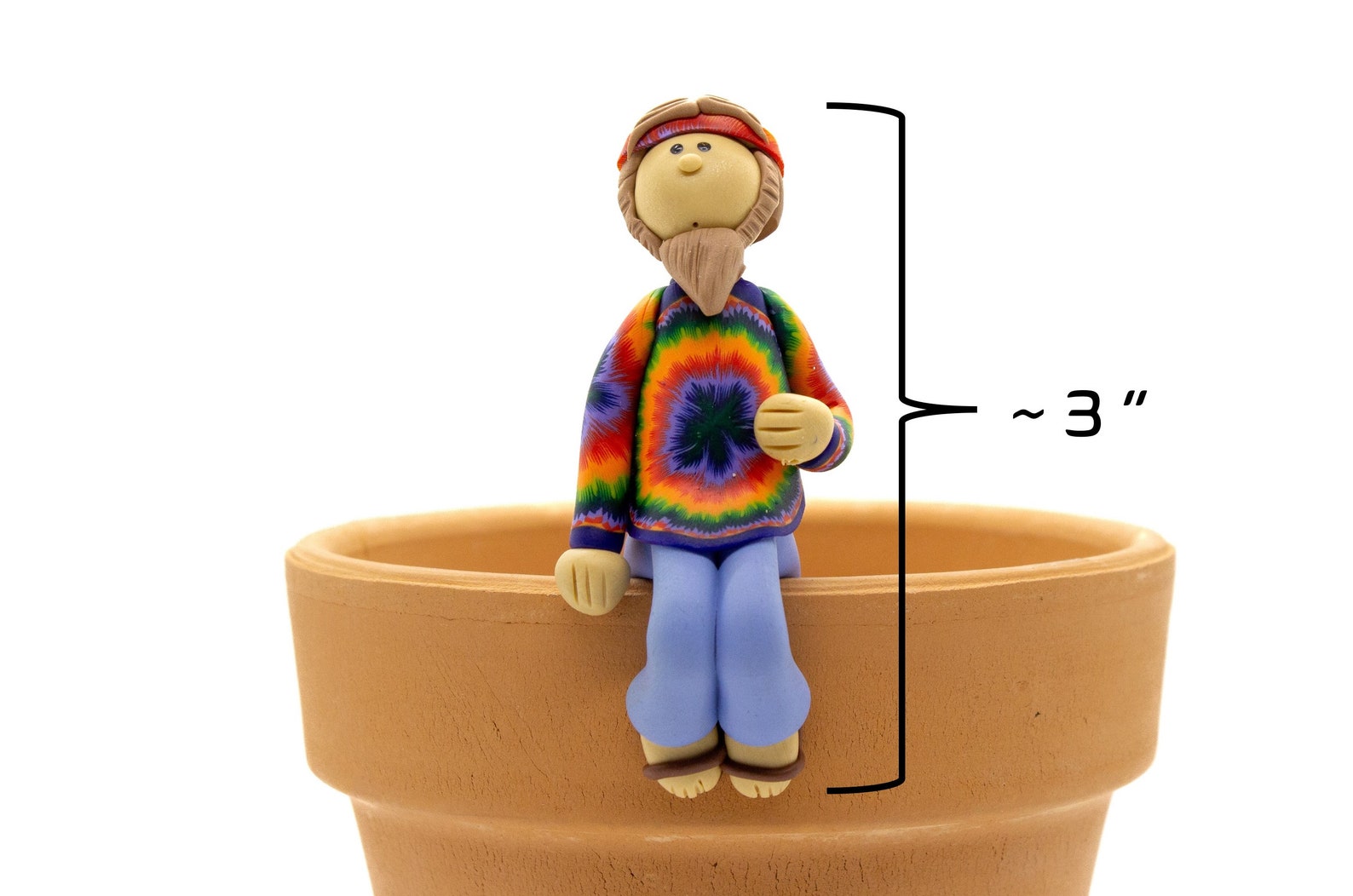 Hippie Potsitter Flower Pot Sitter Plant Pot Sitter Flower - Etsy