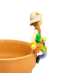 Plant Lady Potsitter- Flower Pot Sitter- House Warming Gift - Plant ...