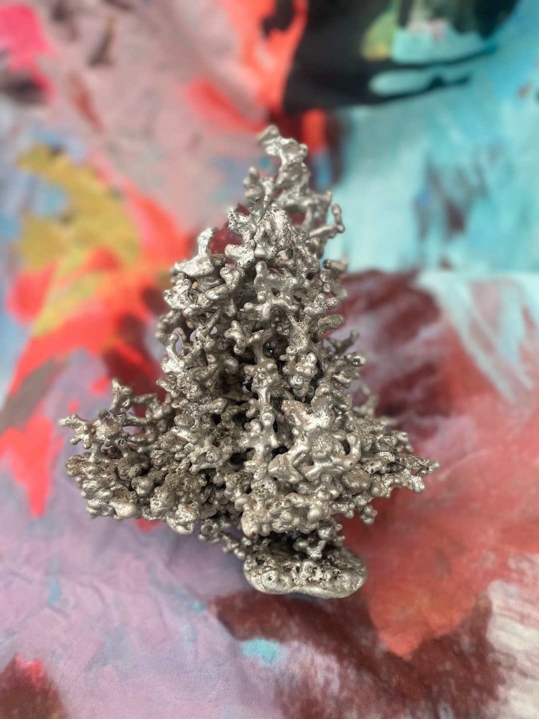 Silver/copper Anthill Casting, silver Tree Sculpture - Etsy