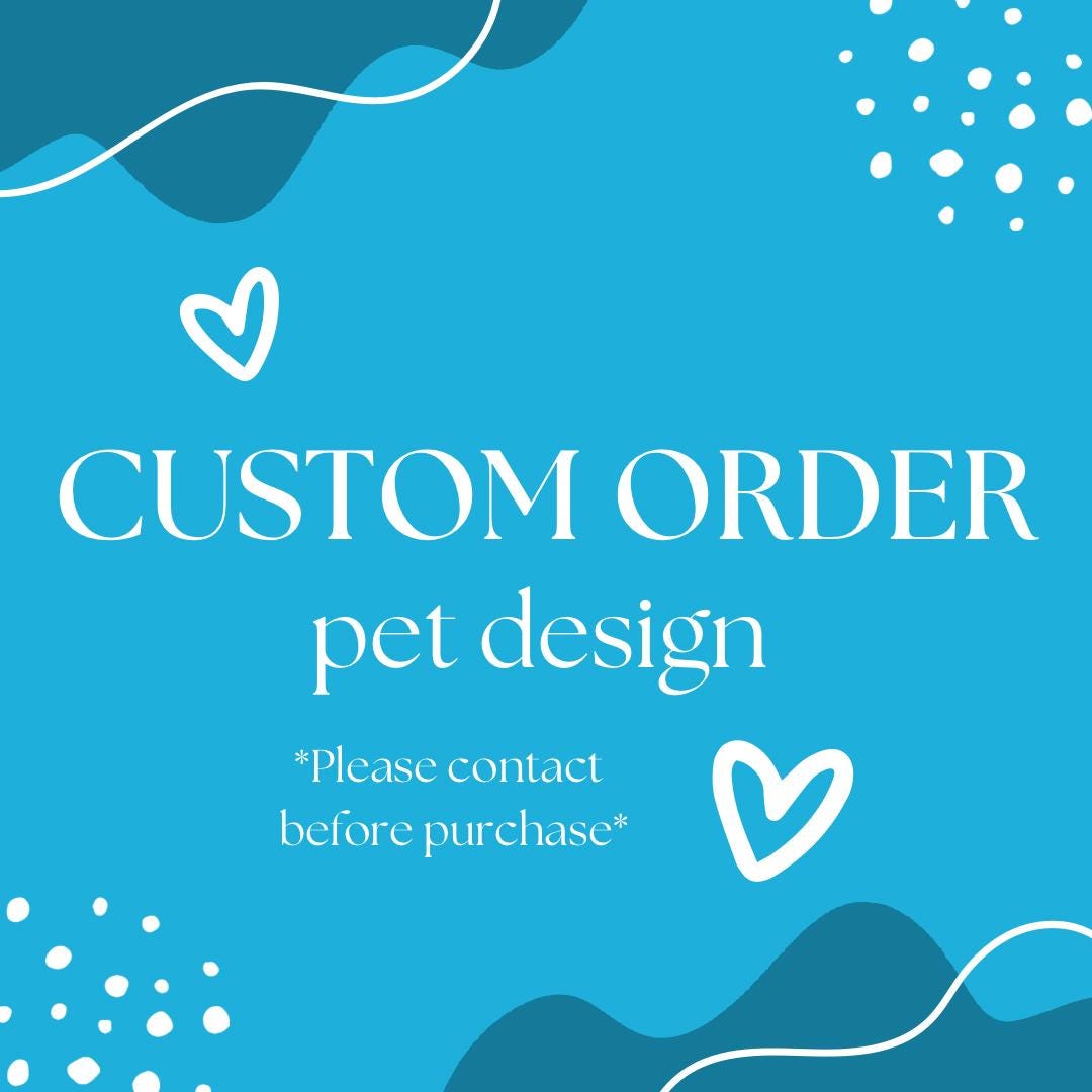 Made-to-order Pet Stuffies - Etsy