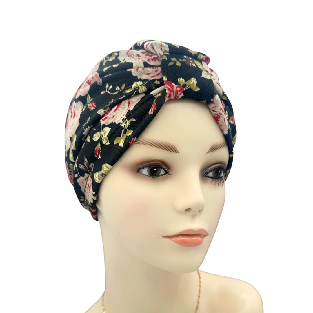 Cozy Chemo Headwear, Silk Lining Bald Head Hat, Chemo Hairloss Cap ...