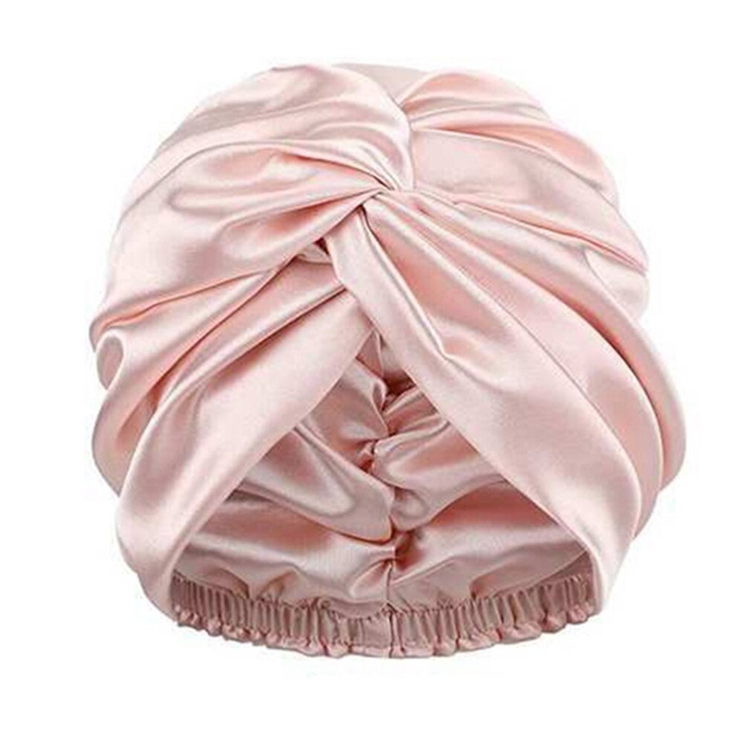 Premium Silk Sleep Turban Double Layer Hair Loss Cover Sleep - Etsy