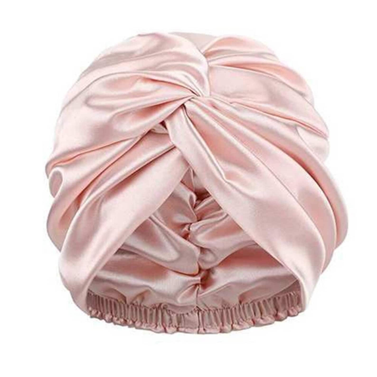 Premium Silk Sleep Turban Double Layer Hair Loss Cover Sleep - Etsy