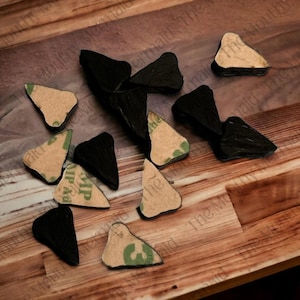 Emerald Seas Shark Teeth Hunting Bucket List 3D Map. Wall Hanging, Wall ...