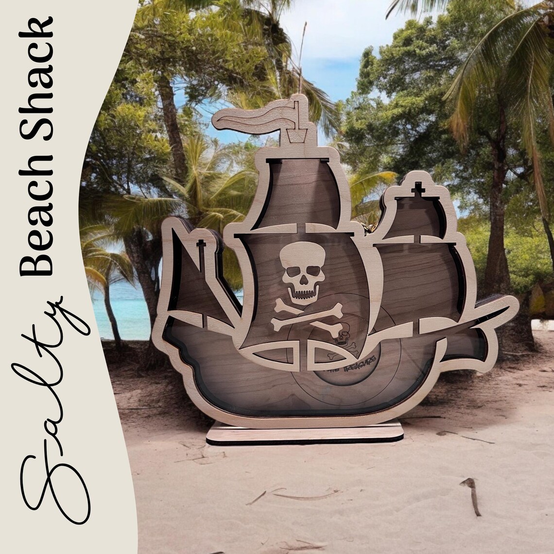 Pirate Ship Bank, Custom Piggy Bank - Etsy