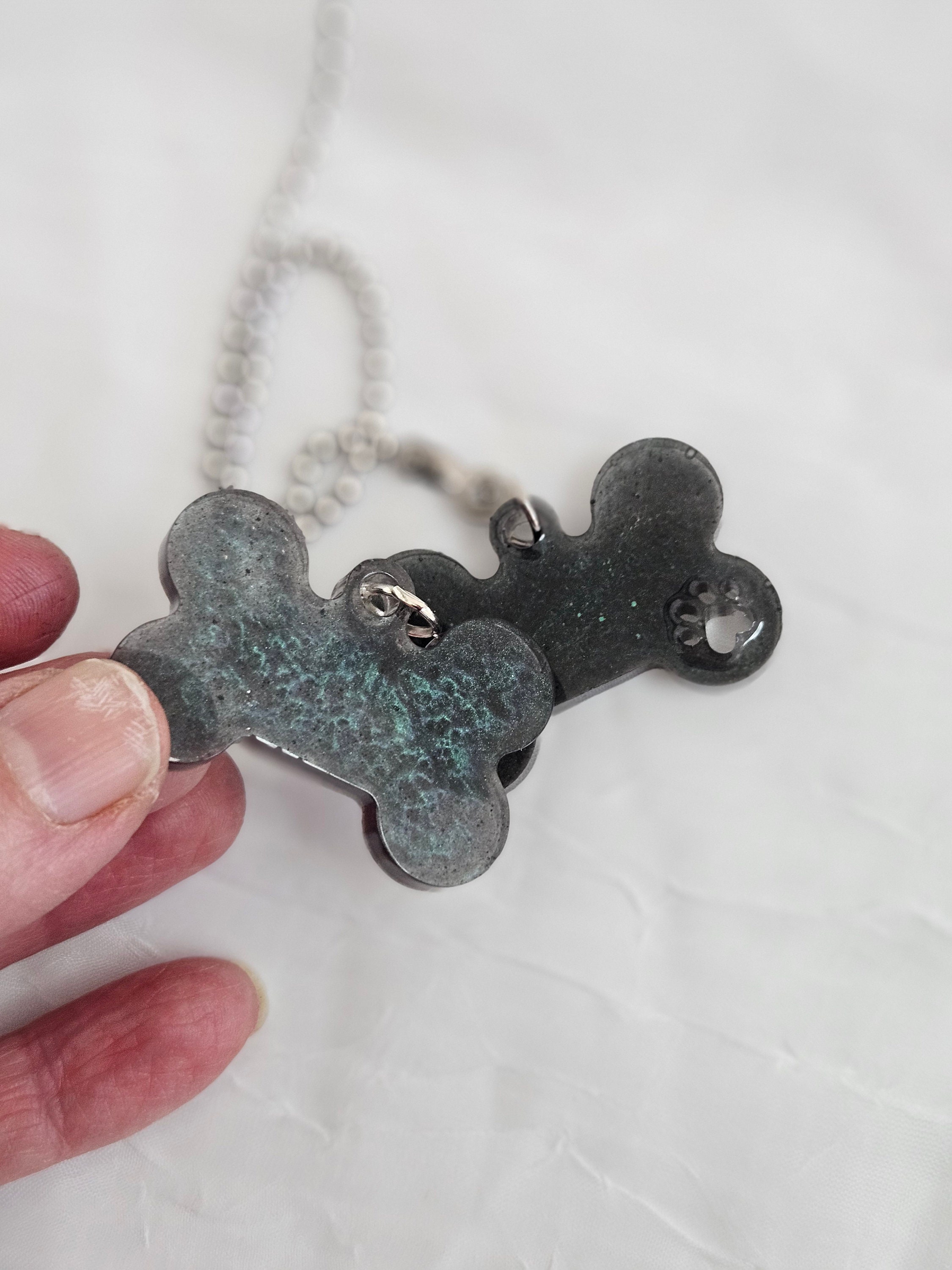 Resin Dog Bone Shaped Chain Pull Decor for Ceiling Fan, Set of Two With ...