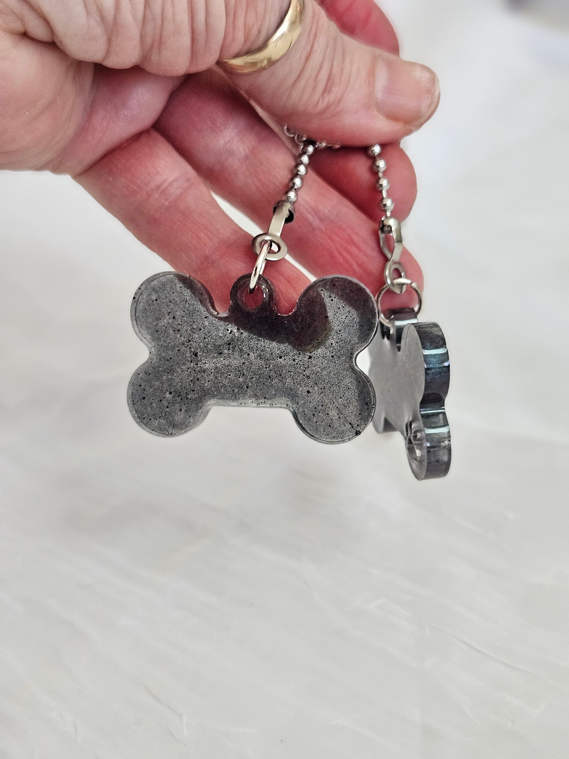 Resin Dog Bone Shaped Chain Pull Decor for Ceiling Fan, Set of Two With ...