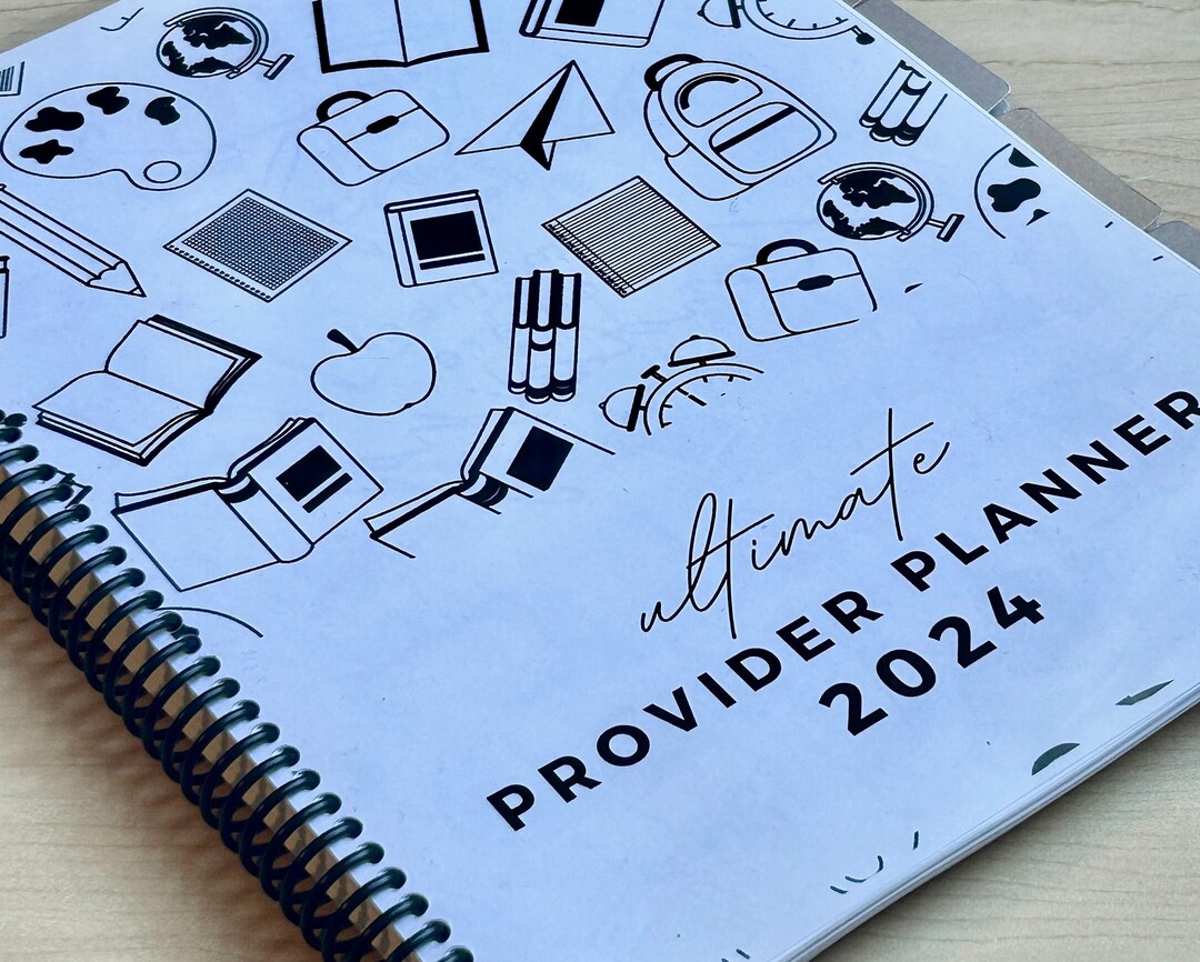 2024 Ultimate Provider Planner - Etsy