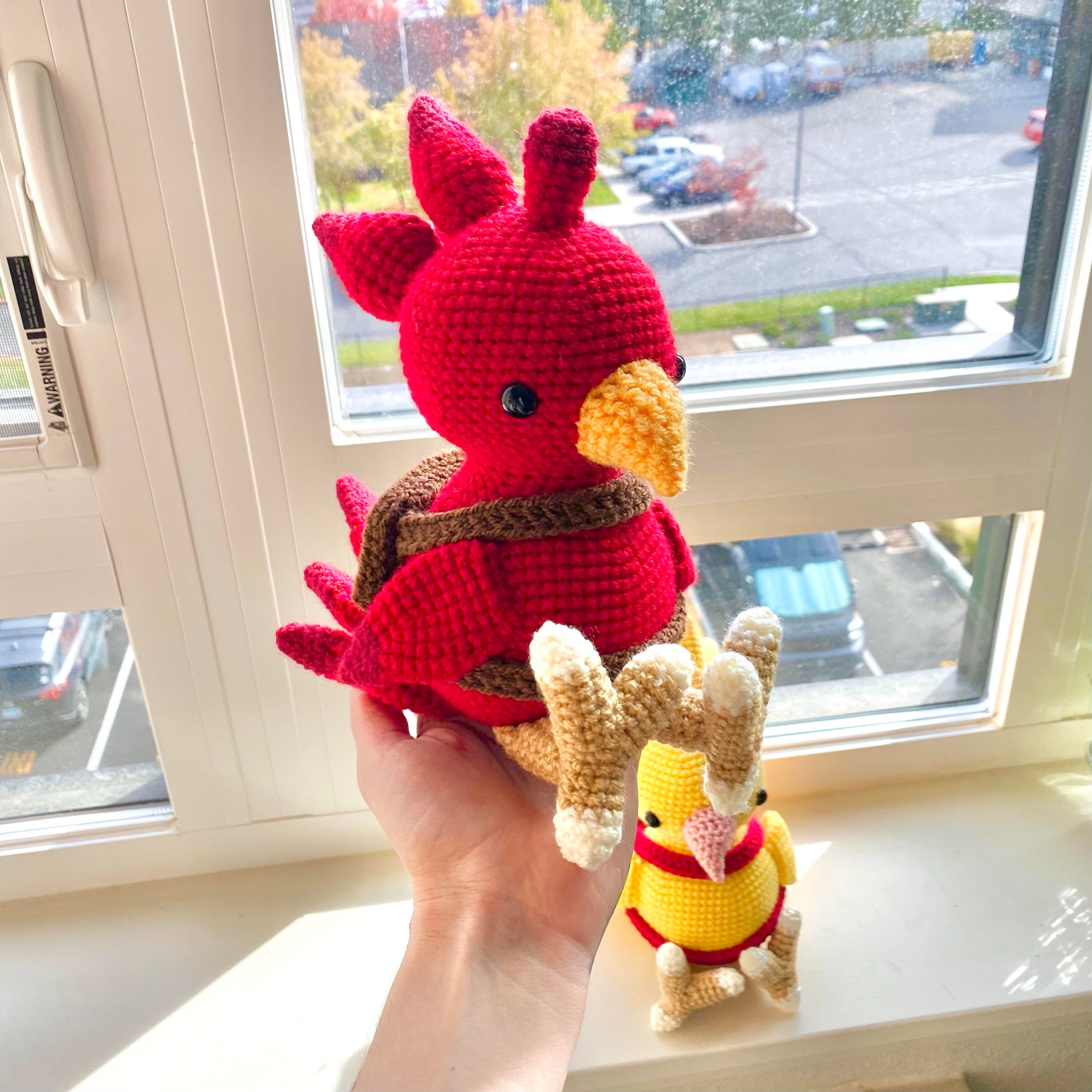 FFXIV Crochet Chocobo Mount - Etsy