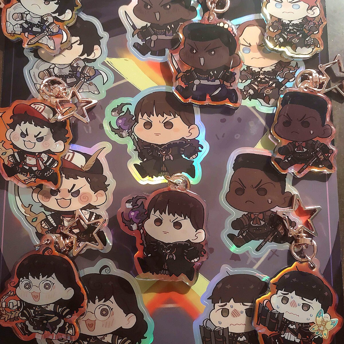 Leftover Stranger Things/ffxiv Crossover Charms & Stickers - Etsy