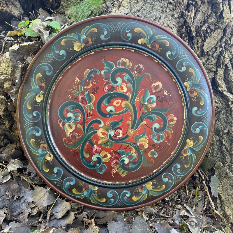 Rosemaling - Etsy