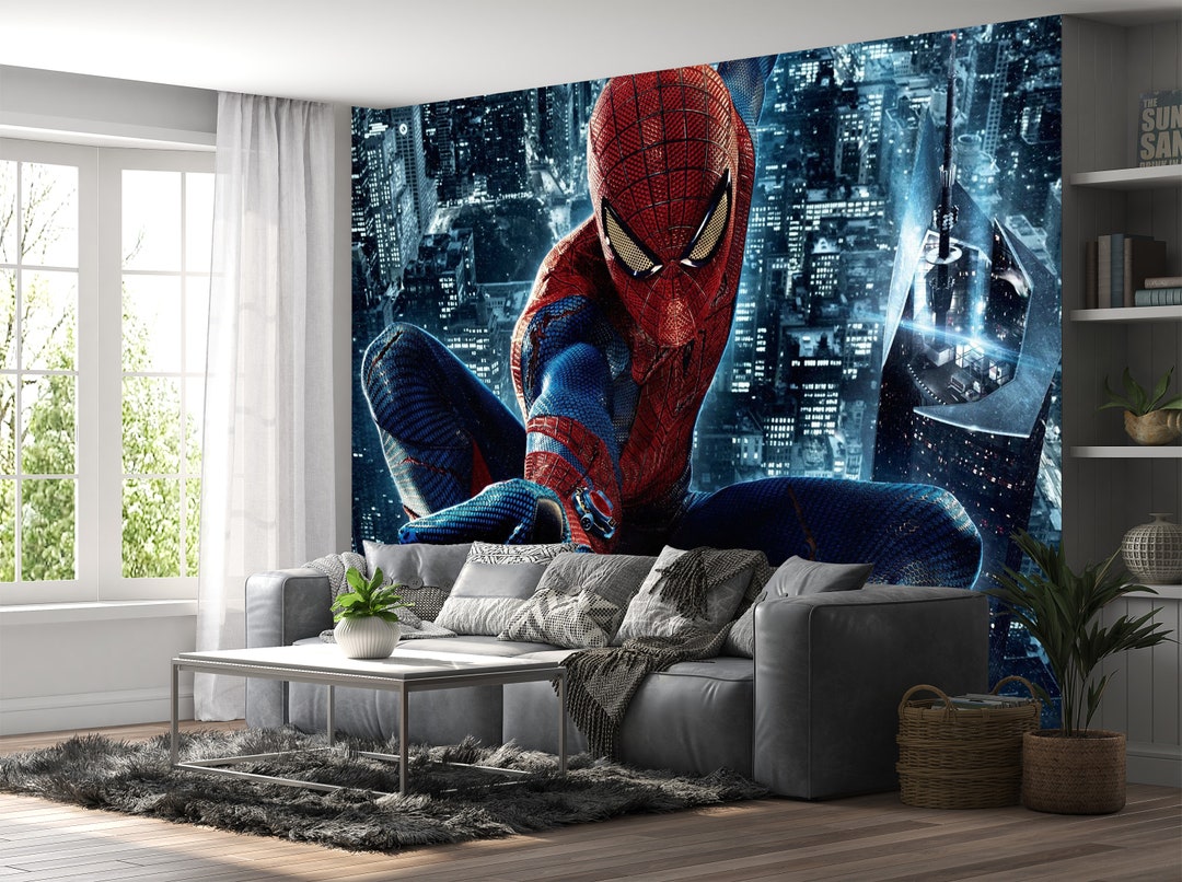 Spiderman, the Amazing Spiderman Wall Mural | Peel & Stick Wallpaper ...