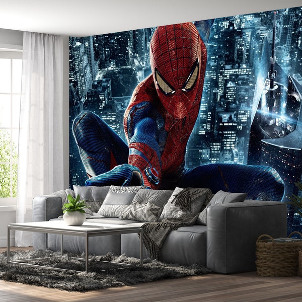 Spiderman Mural - Etsy