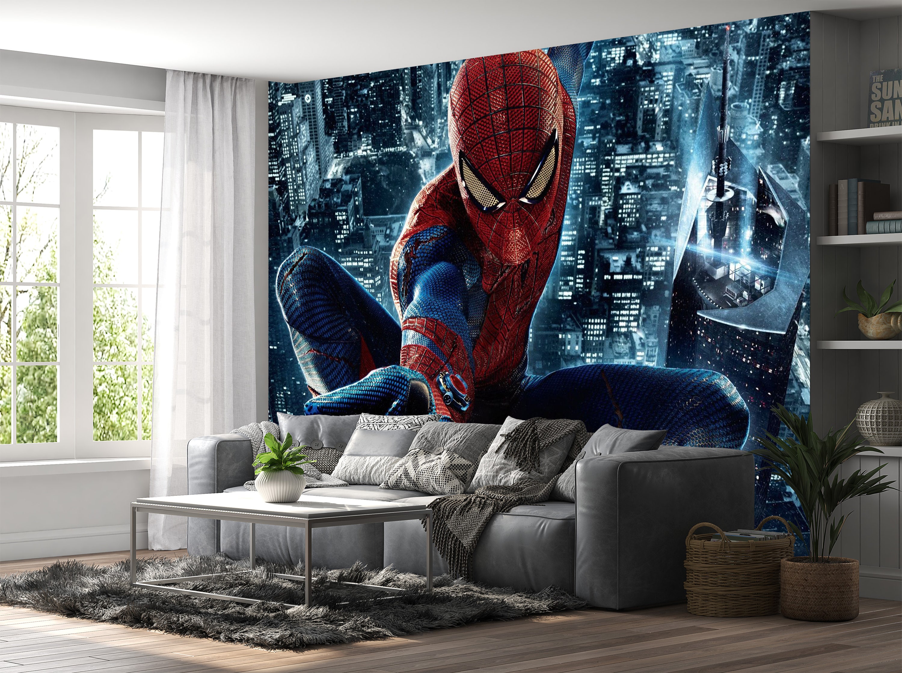 Spiderman, the Amazing Spiderman Wall Mural | Peel & Stick Wallpaper ...