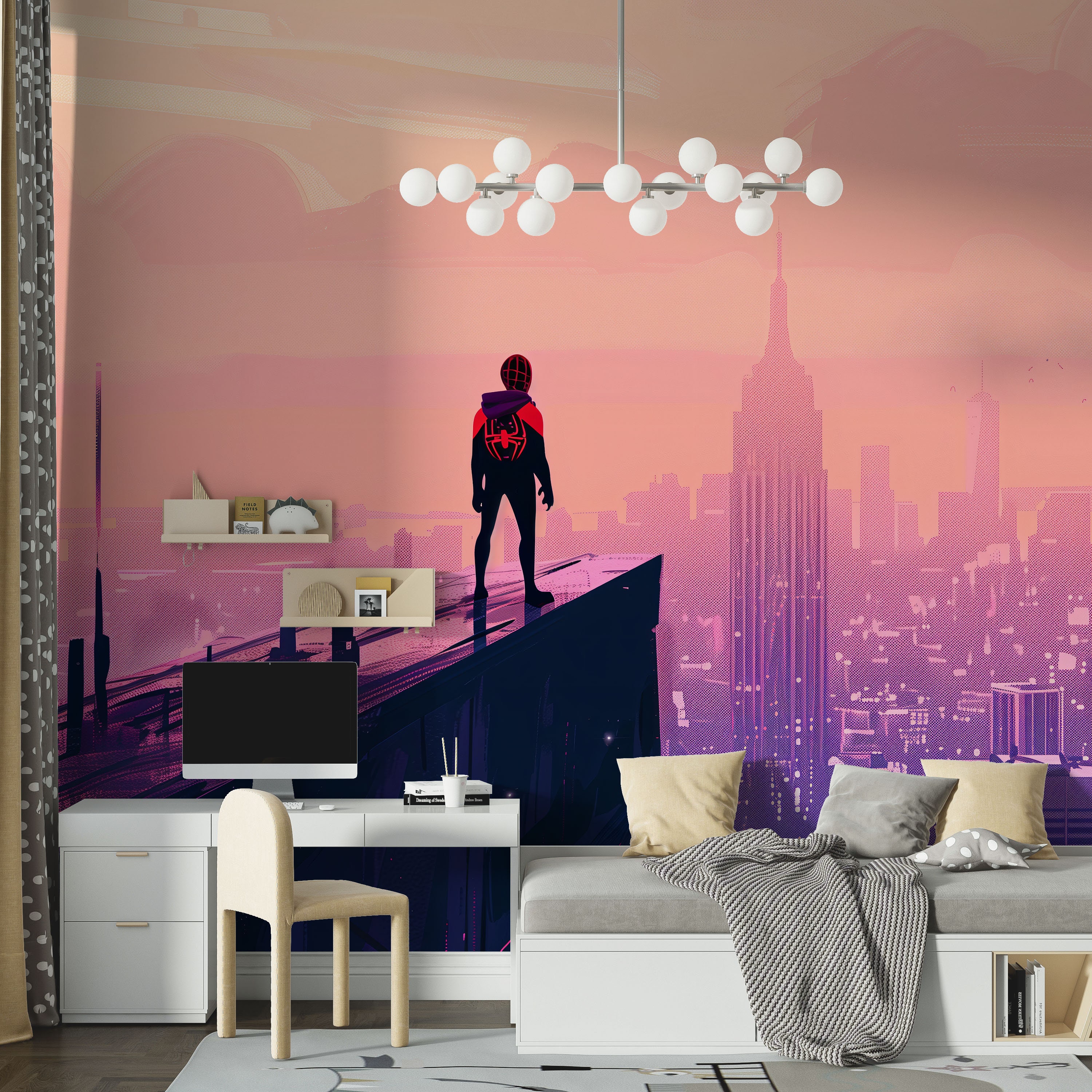 Spiderverse Wall Mural | Spiderman Peel & Stick Wallpaper | Self ...