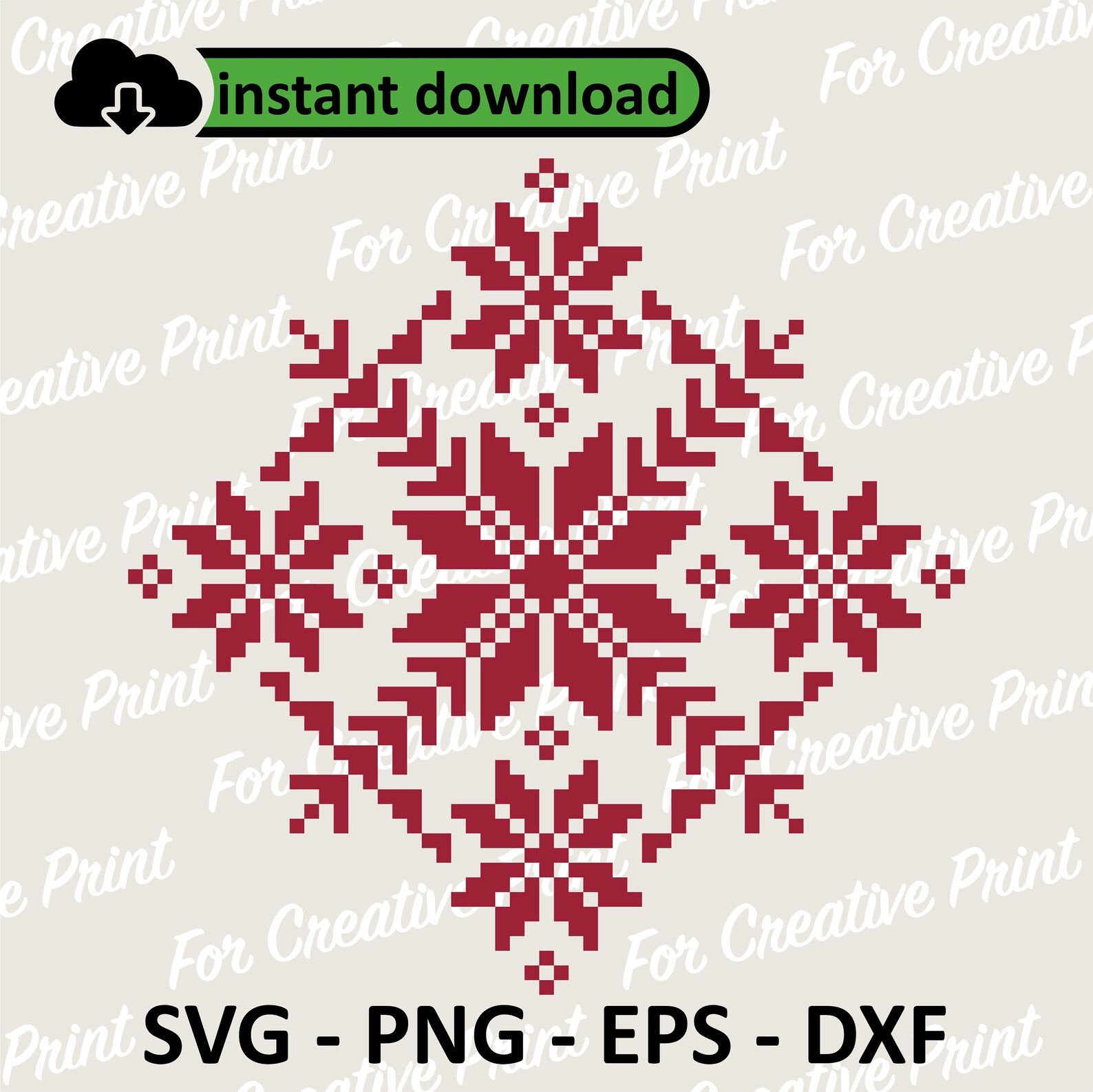 Scandinavian Pattern, Nordic Pattern, Latvian Folk Sign Auseklis SVG ...