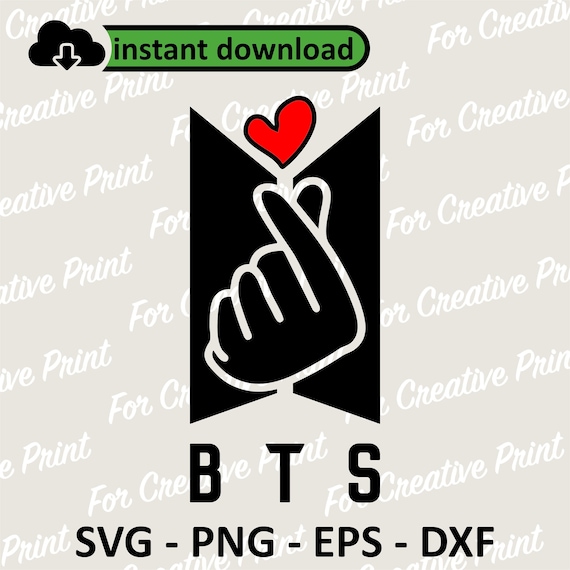 BTS Logo Bundle Svg Png Eps Dxf Png SVG EPS Downloads Kpop | Etsy México