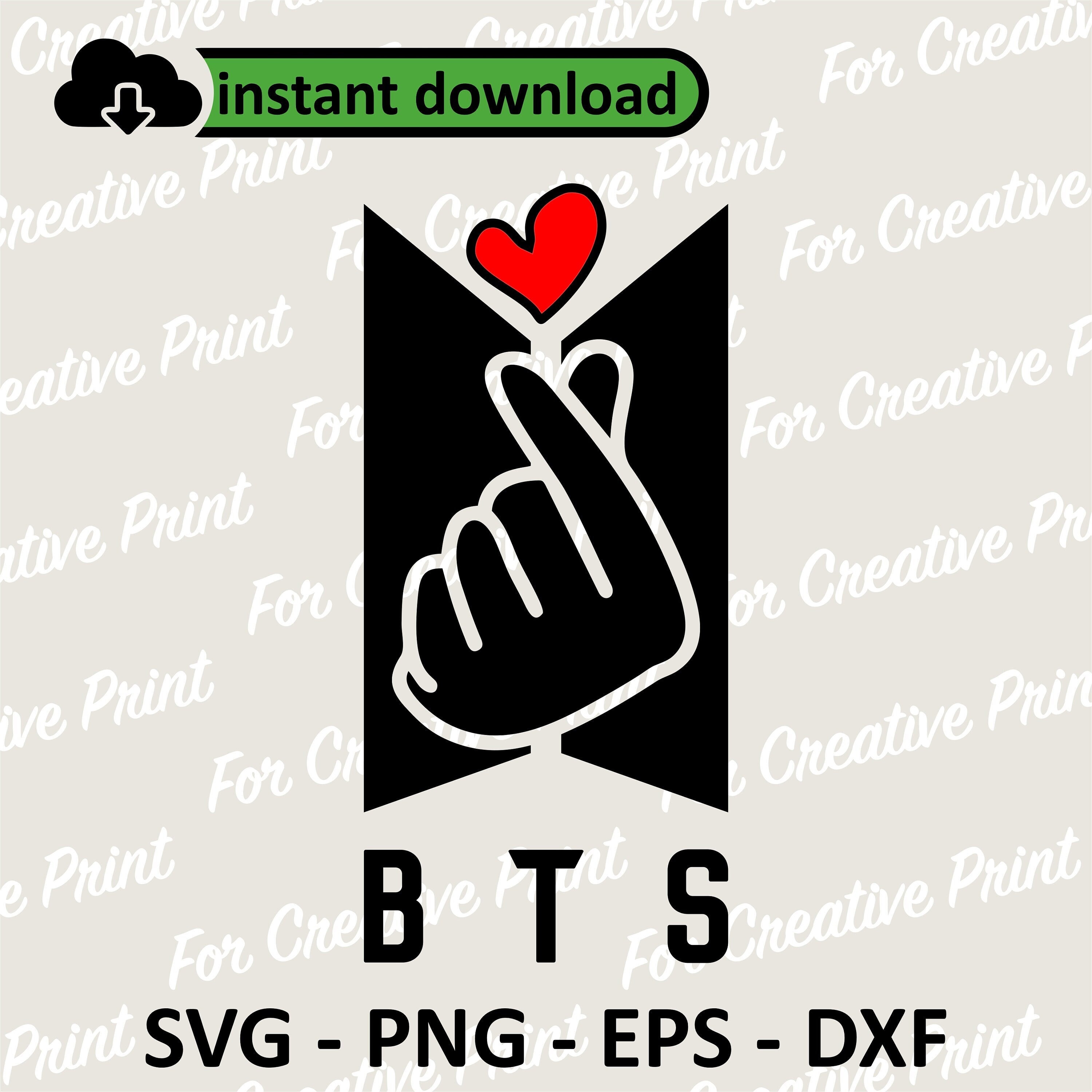 BTS Logo Bundle Svg Png Eps Dxf, Png SVG EPS Downloads, Kpop Star Svg ...