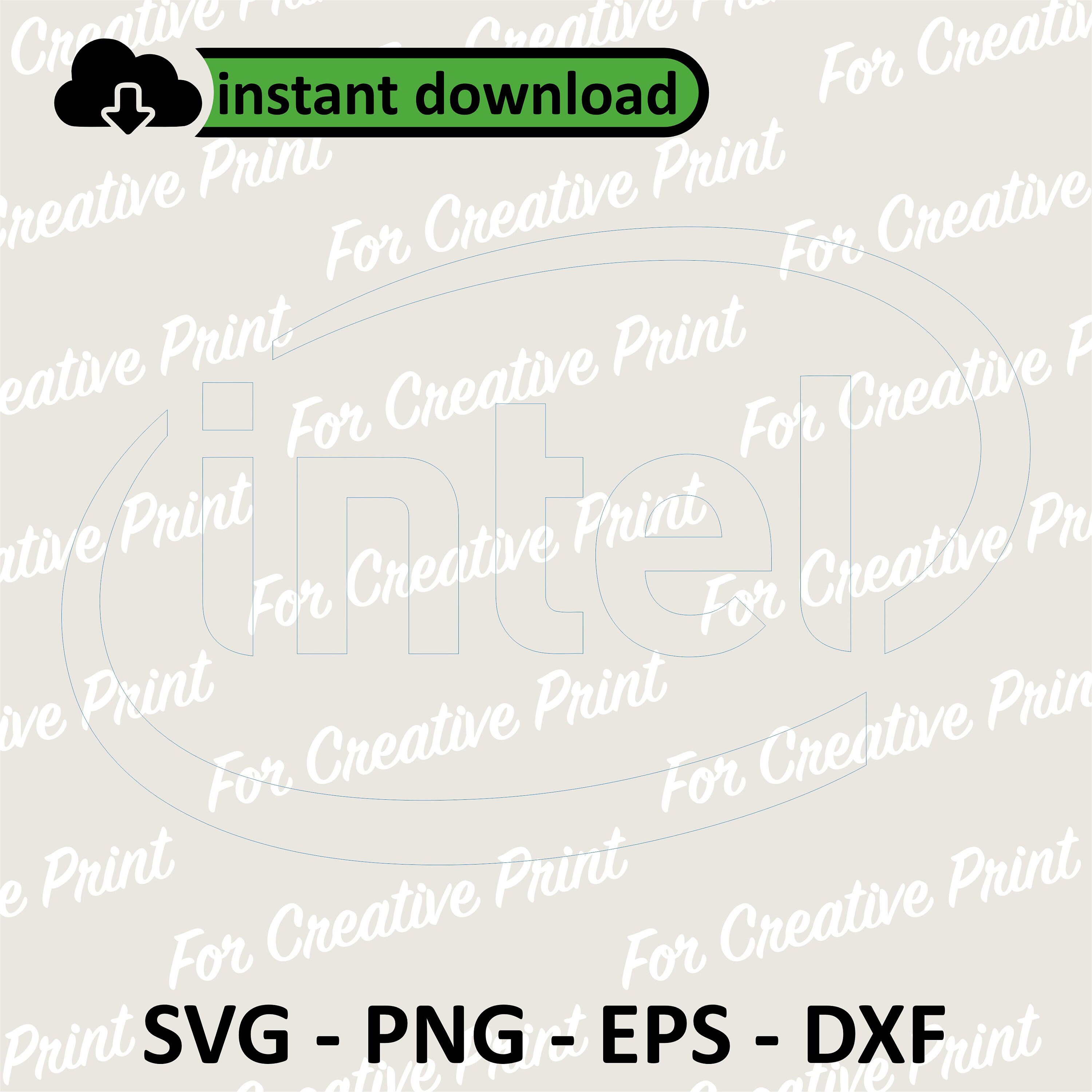 Intel Svg Png Eps Dxf, Clickbait, Cricut Cut Files Clip Art Vector ...
