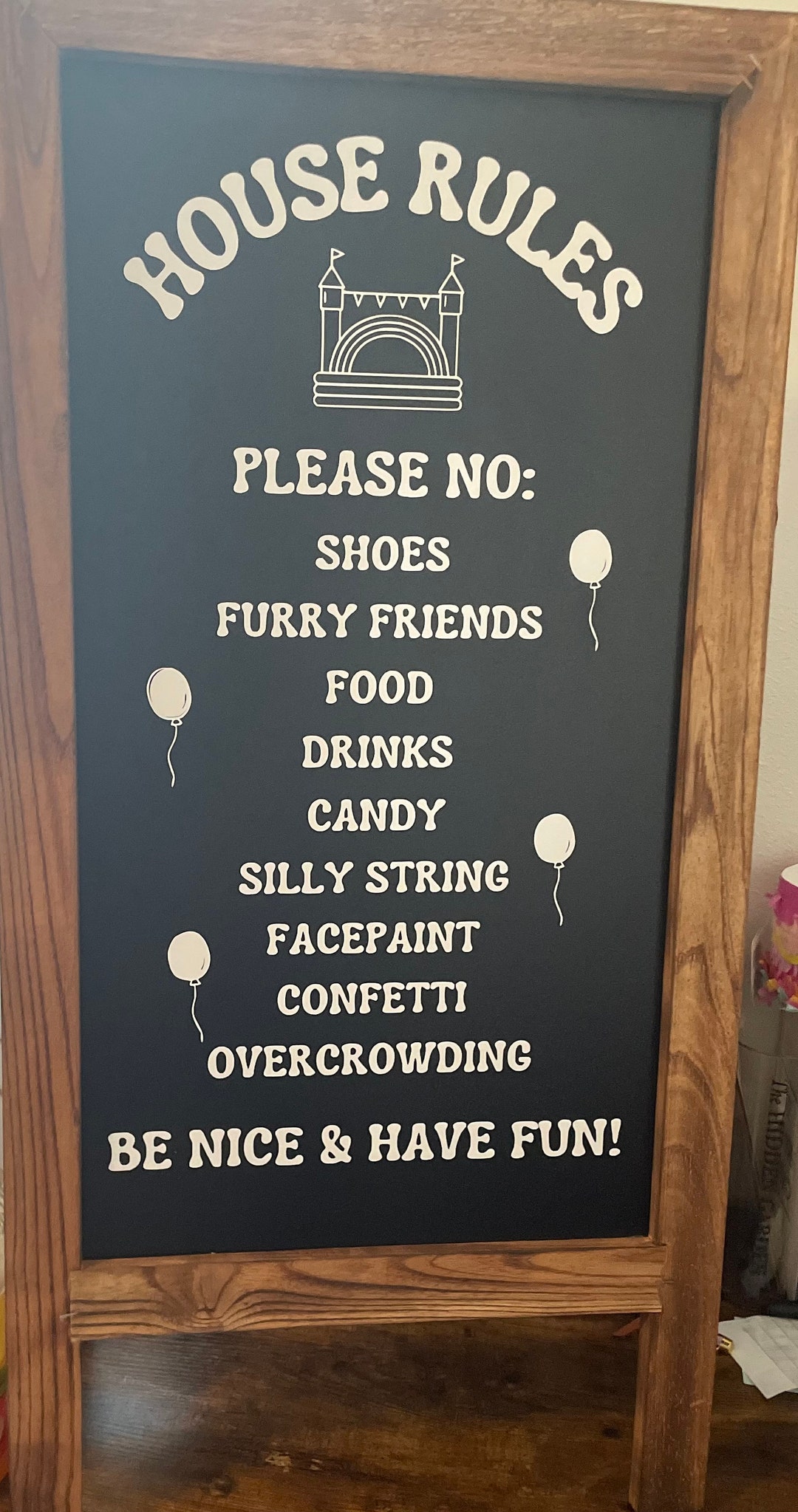 Bounce House Rules Download - Etsy