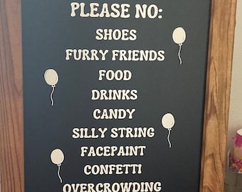 Bounce House Rules, Inflatable Safety Rules, Bounce House Safety Rules ...