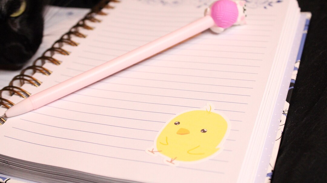 Cute Baby Chick Sticker! Weatherproof Matte/glossy Stickers - Etsy