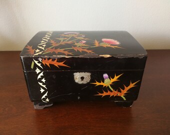 Japanese Wooden Makeup Box | Etsy