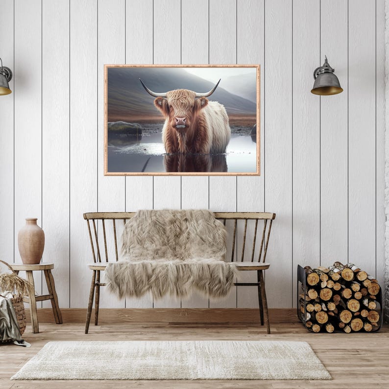 Highland Cow Collection: 8 High-resolution Images, Clip Art, Instant ...